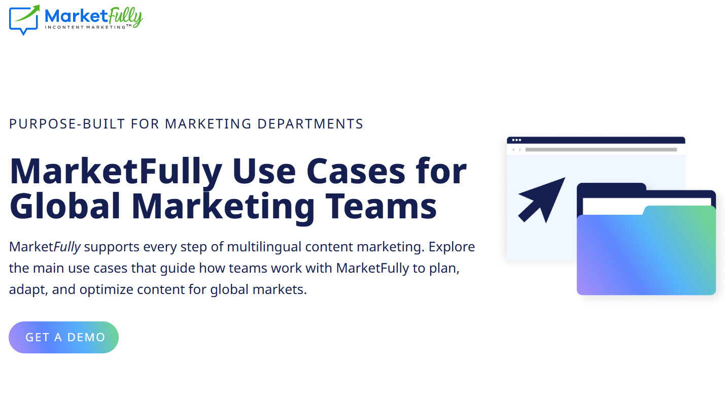 MarketFully Use Cases | Multilingual Content Marketing for Global Teams